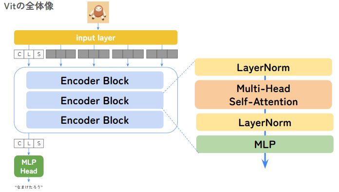 【図解】Vision Transformerの構造 #PyTorch - Qiita