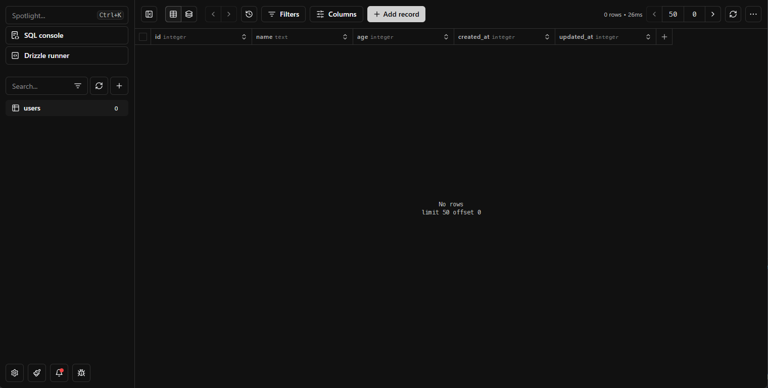 Drizzle ORM でスキーマファイルを使ってDBを操作する方法 #TypeScript - Qiita