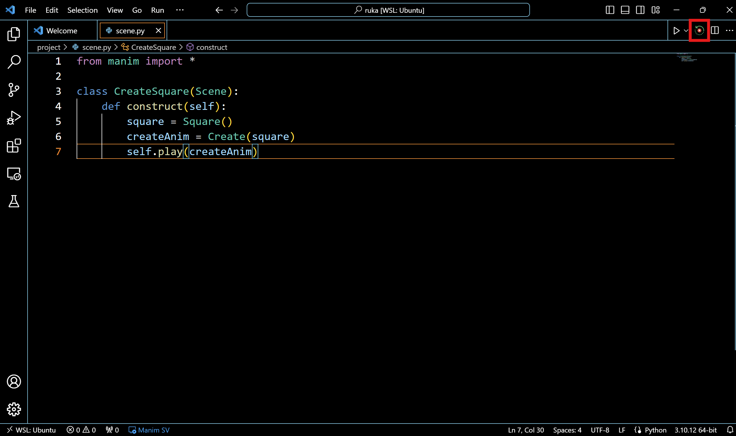 Manim チュートリアル #Python - Qiita