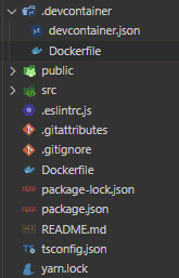 docker+react+vscode+DevContainerで環境構築、簡易メモ #Docker - Qiita