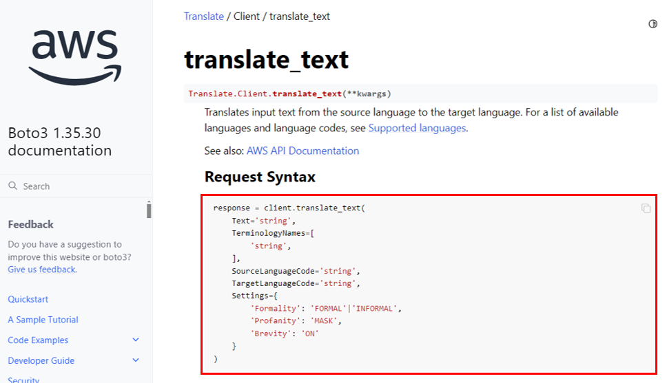 AWS LambdaからAmazon Translateを呼び出してみた #lambda - Qiita
