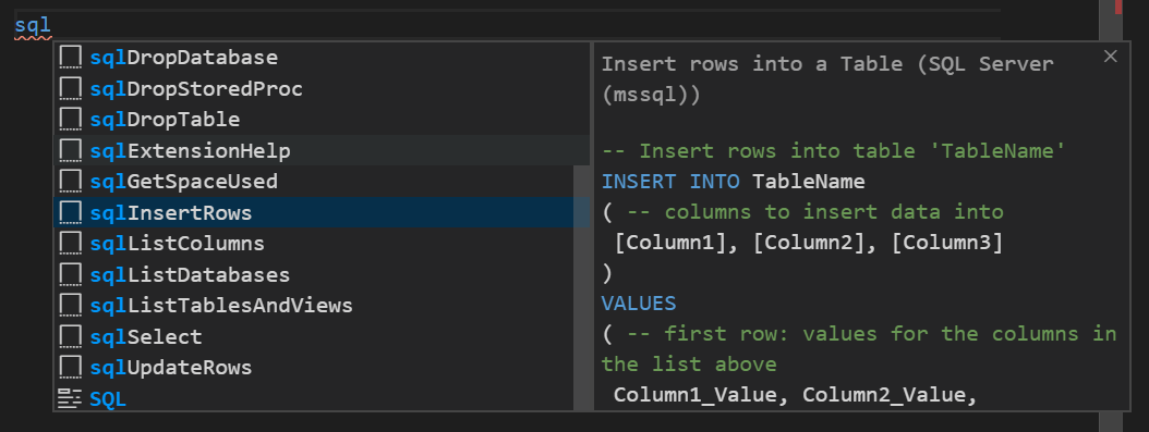 VSCodeでのSQL Server(MSSQL)の開発 #SQLServer - Qiita