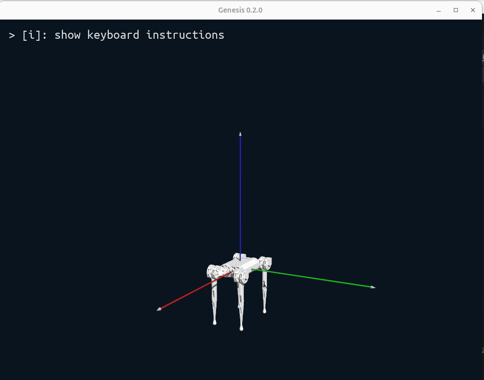 Genesisで4脚ロボットMini Cheetahの強化学習 #Python - Qiita