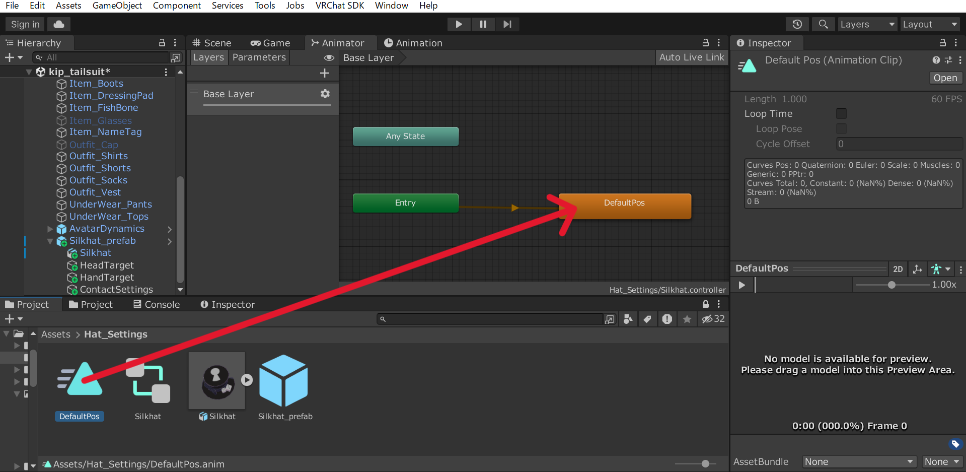 VRC Head Chopを利用して視界を遮らない帽子の持ち替えギミックを実装する #Unity - Qiita