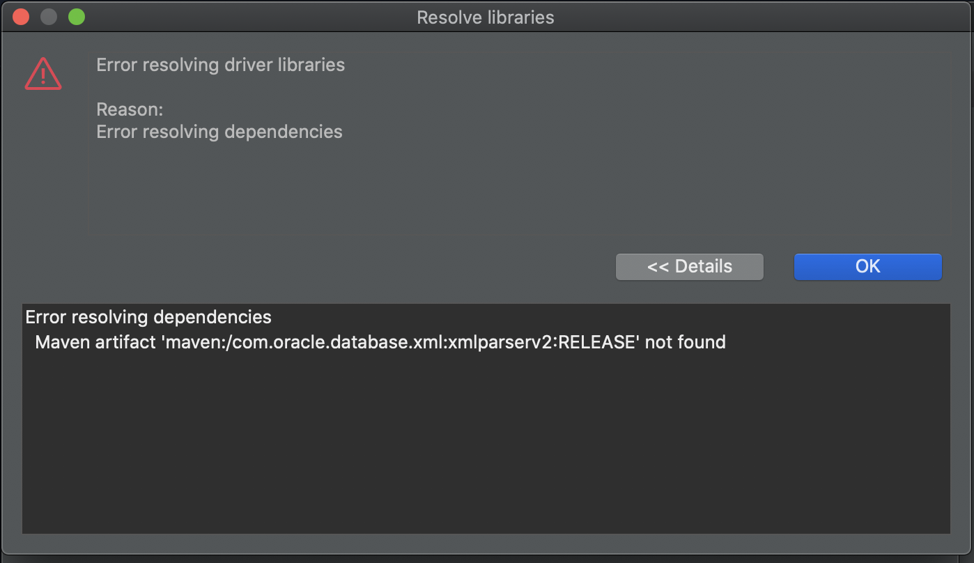 DBeaverからドライバインストールに失敗した場合の対応手順 #Mac - Qiita