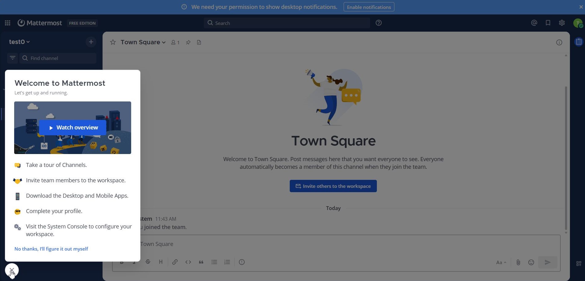 WindowsPC上でDockerを利用してMattermostコンテナを起動する #Docker - Qiita