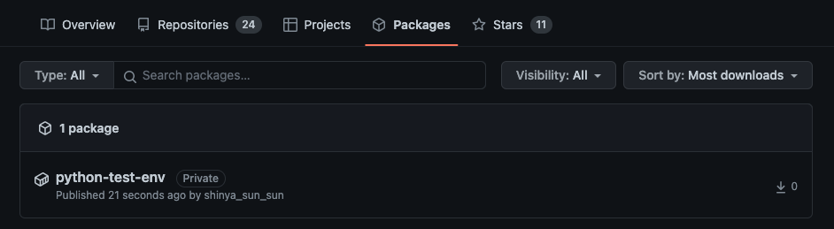 GitHub ActionsでDockerコンテナをPullしてテストを動作させる。 #Python - Qiita
