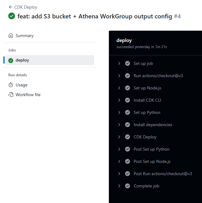 【個人学習】AWS CDKとGitHubを使ったCI/CDパイプライン構築 #初心者エンジニア - Qiita
