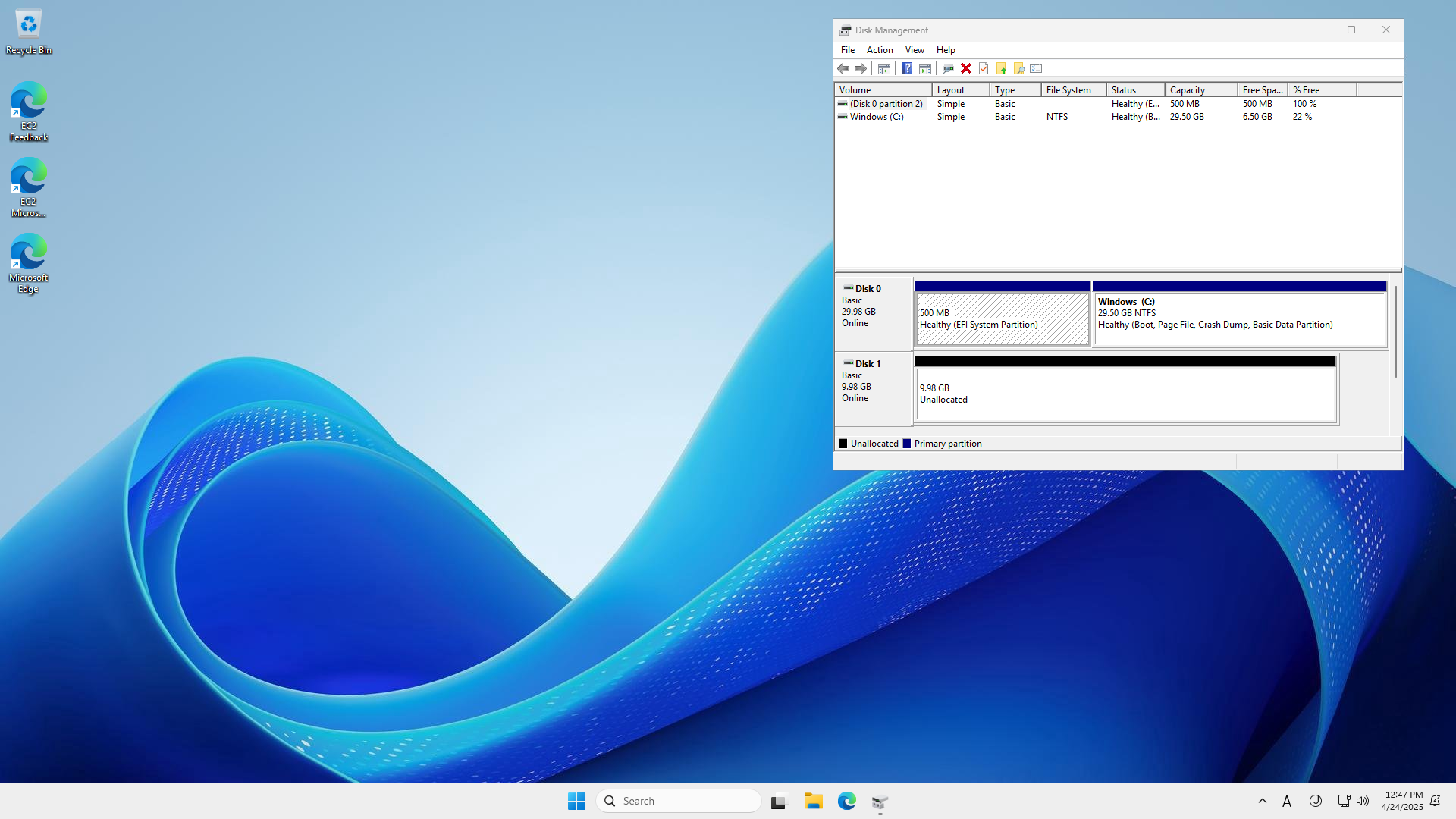【個人的備忘】EC2にアタッチしたEBSをマウントする（Windows） #AWS - Qiita