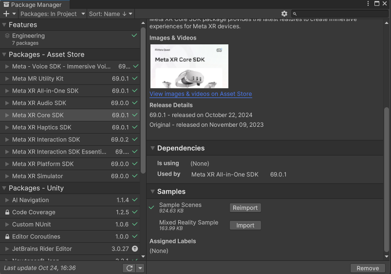 [Unity]Unity→Meta Questでアプリを作る2024 XR all-in-oneを試してみる #meta - Qiita