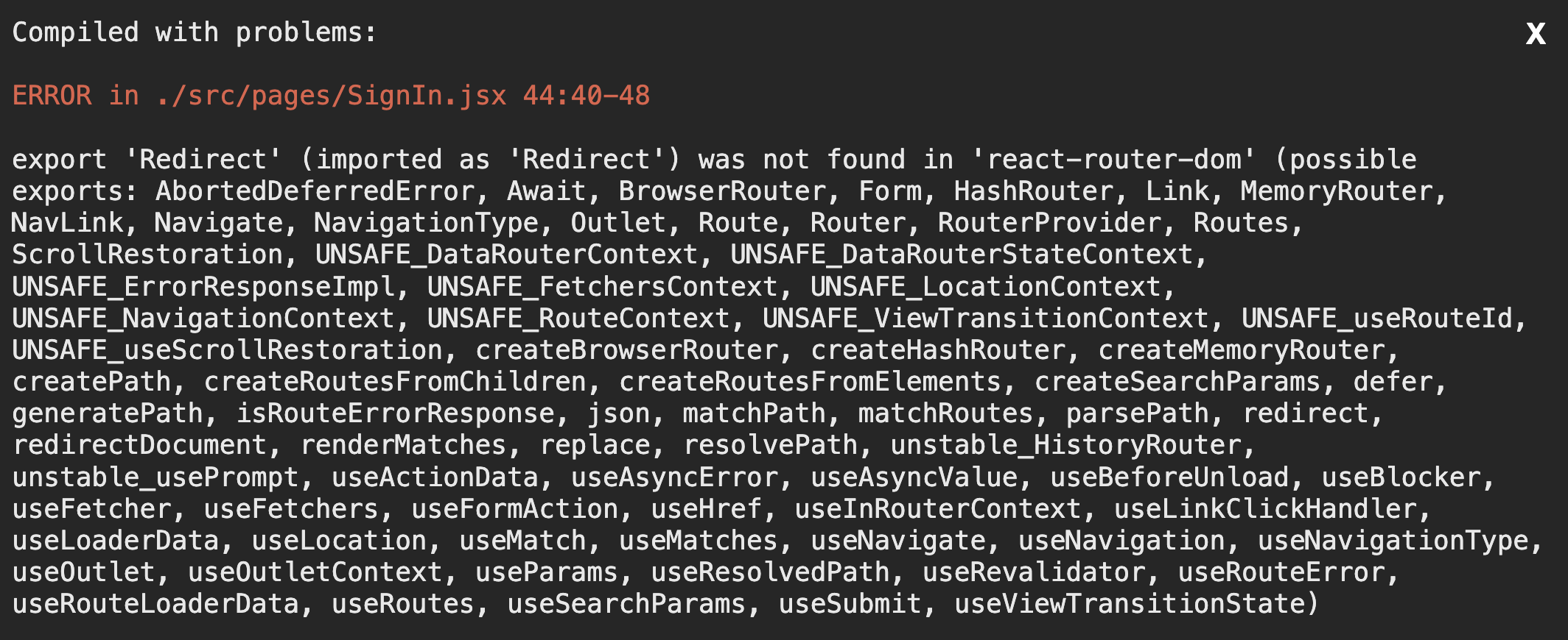 【React】バージョンアップデートに伴うエラーの解決 #React - Qiita