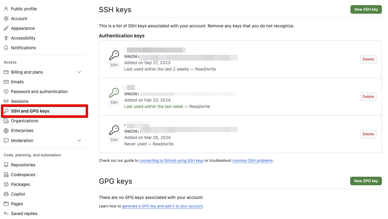 【Git】WSL2環境でGitを使う場合のGitHub SSHキー設定（SSHキーを複数登録する場合も併せて） #Docker - Qiita