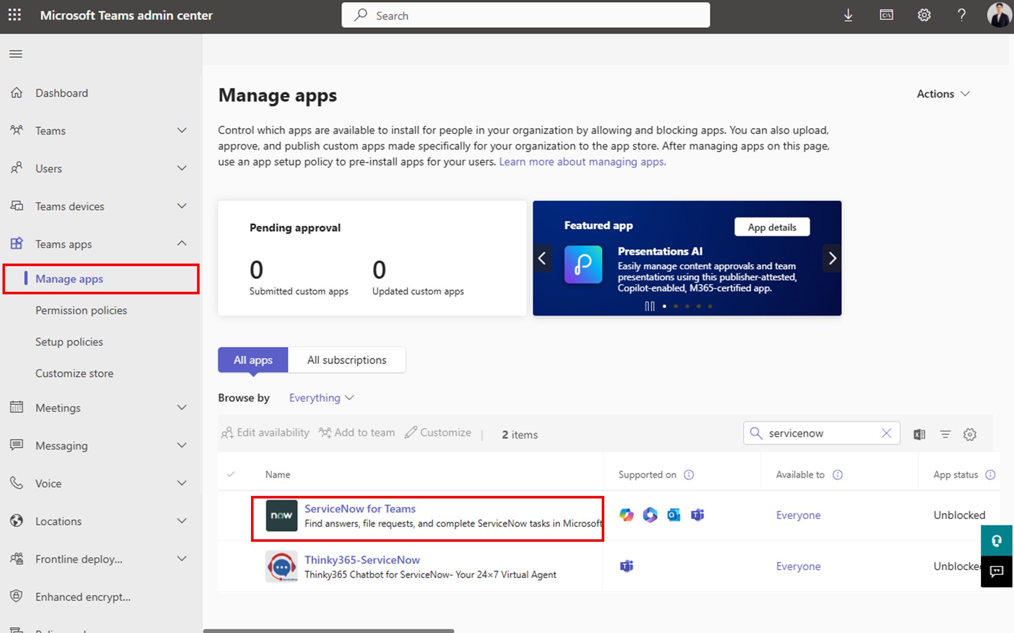 ServiceNow for Microsoft Teamsの連携方法について #2 #MicrosoftTeams - Qiita