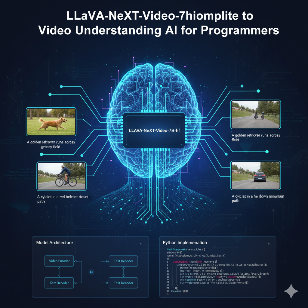 LLaVA-NeXT-Video-7B-hf完全解説：プログラマーのための動画理解AI実装ガイド #Python - Qiita