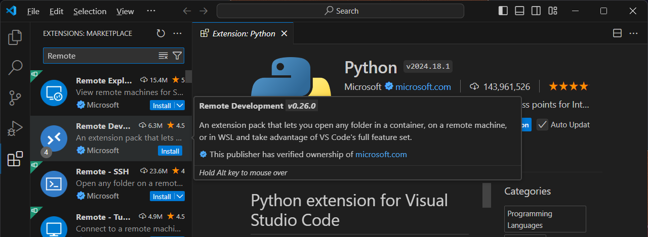 VSCodeでWindowsからリモートのUbuntu24.04上にあるPythonコードをデバッグする #Python3 - Qiita