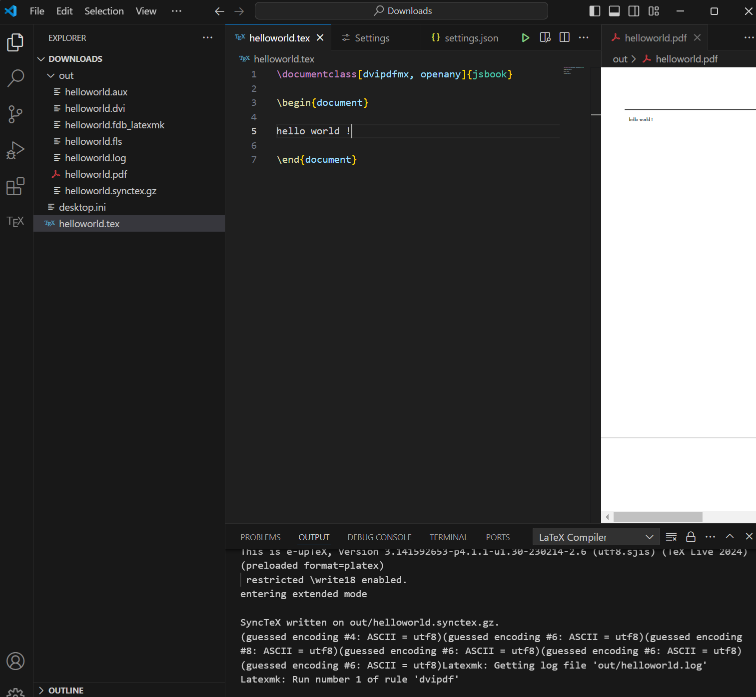 VSCodeから編集できるLaTeX環境構築 Windows編【環境構築】【Windows】【LaTeX】 #Latexmk - Qiita