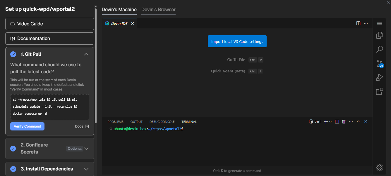 これ1枚にしたい、自社向けDevinスタートアップガイド #AI - Qiita