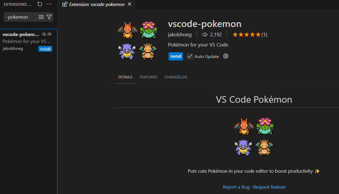 vscode-pokemonを導入してみた #VSCode - Qiita