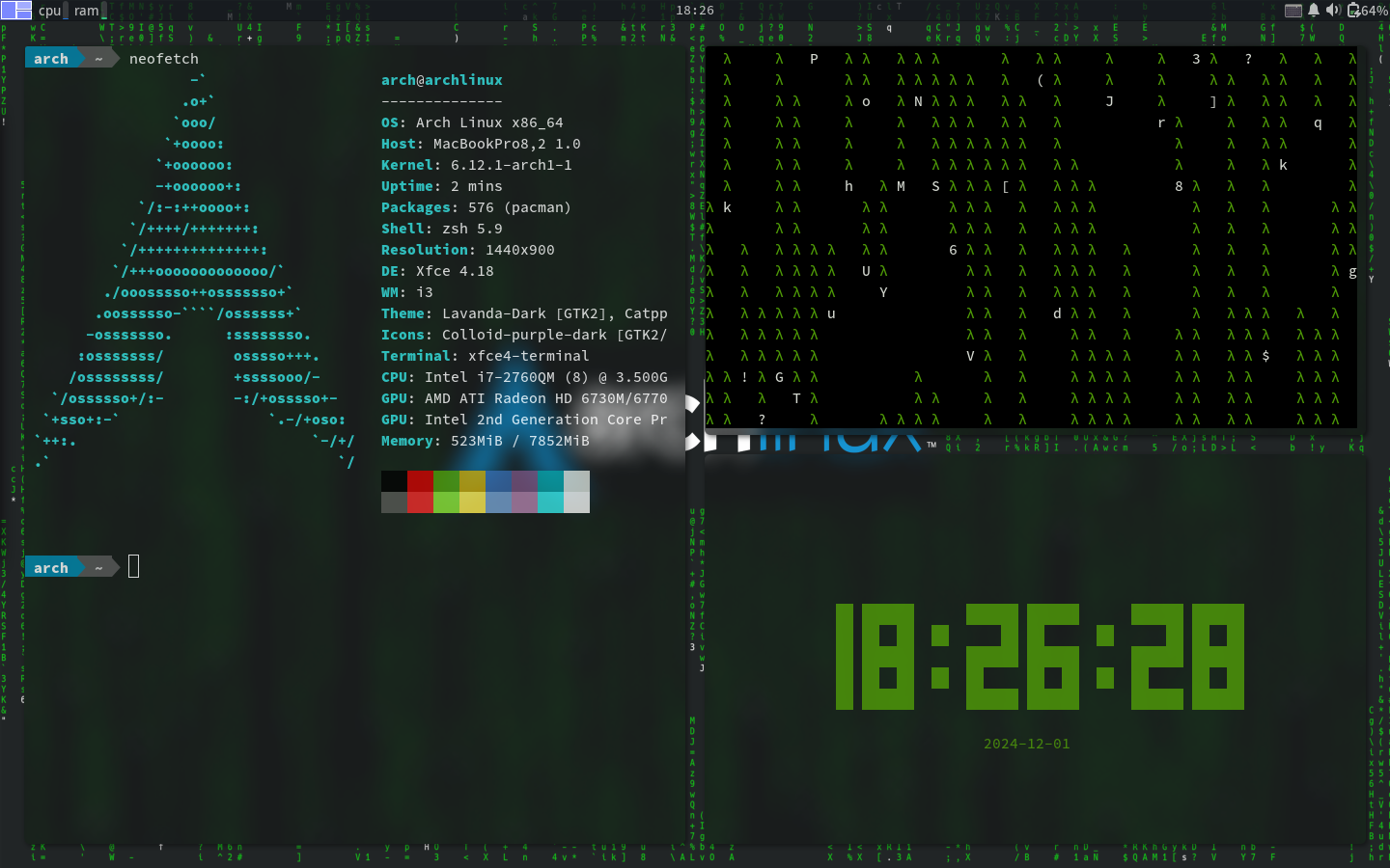 Arch LinuxでXfce+i3wm環境を作ろう（インストールと設定） #archLinux - Qiita