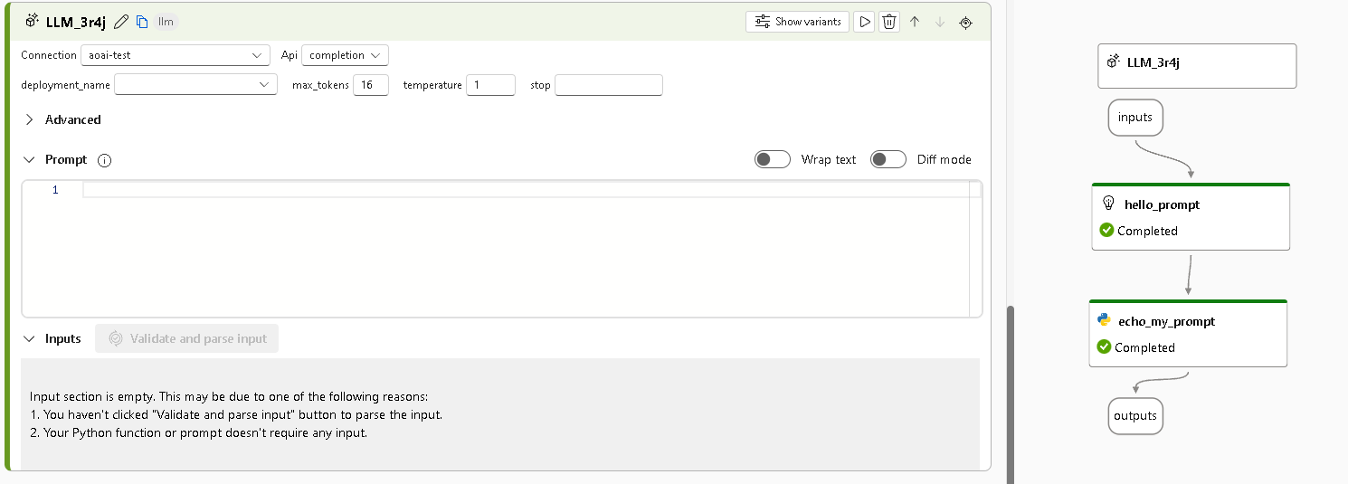 【Prompt flow入門①】Prompt flowの作成・実行・カスタマイズ方法 #Python - Qiita