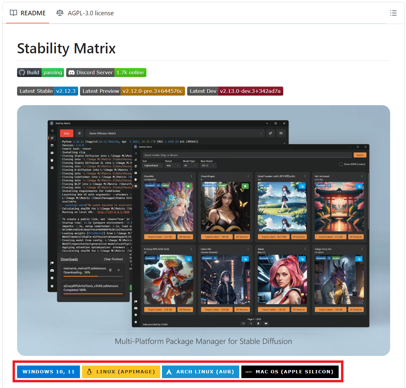 「Stable Diffusion」統合環境がついに登場！「Stability Matrix」での動画像生成 #生成AI - Qiita