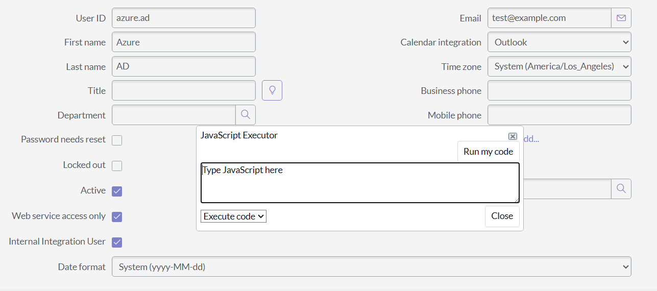 【ServiceNow】クライアントスクリプトをJavaScript Executorで確認する方法 #ServiceNow - Qiita