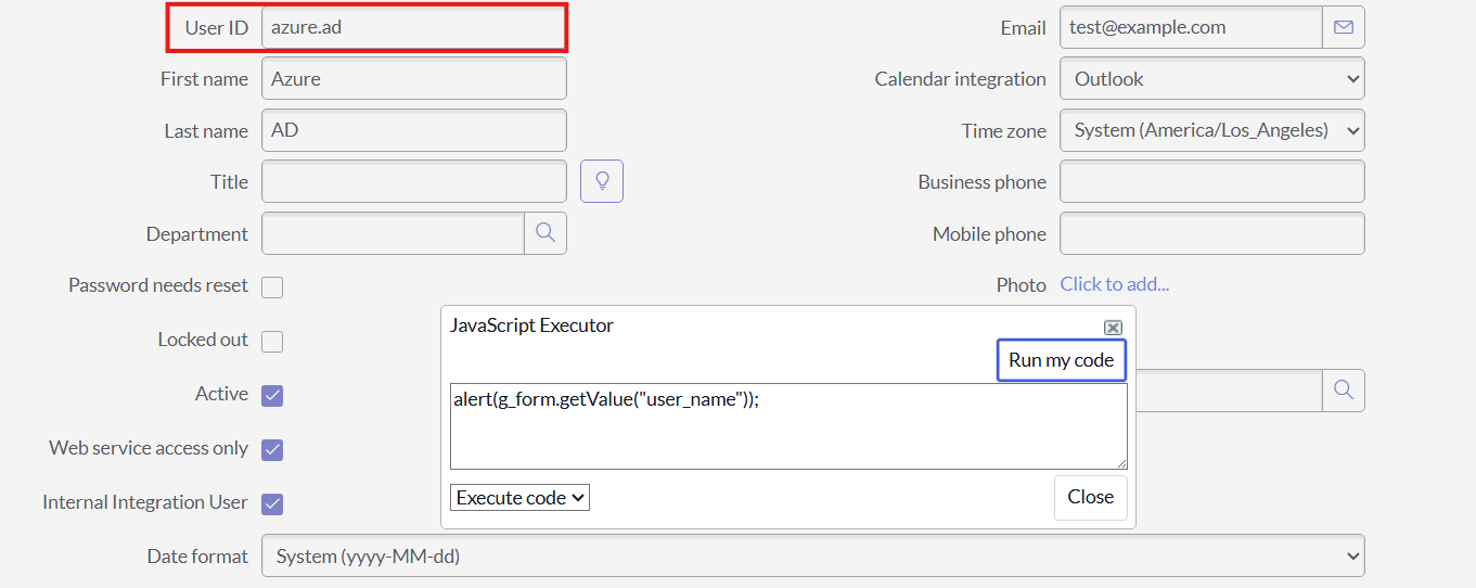 【ServiceNow】クライアントスクリプトをJavaScript Executorで確認する方法 #ServiceNow - Qiita