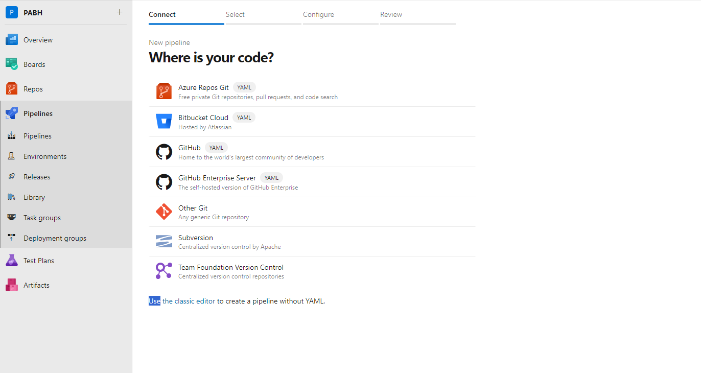 Azure DevOpsのPiplineを使ってみた #初心者 - Qiita