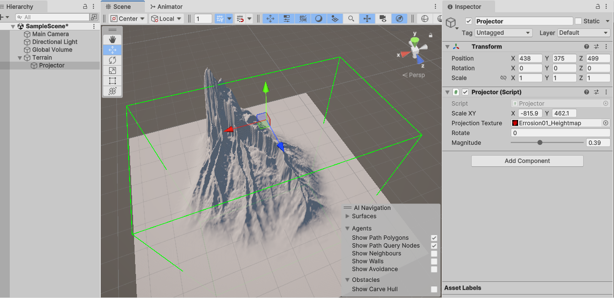 RenderTextureを使ってUnityでTerrainを作ってみる #ShaderLab - Qiita