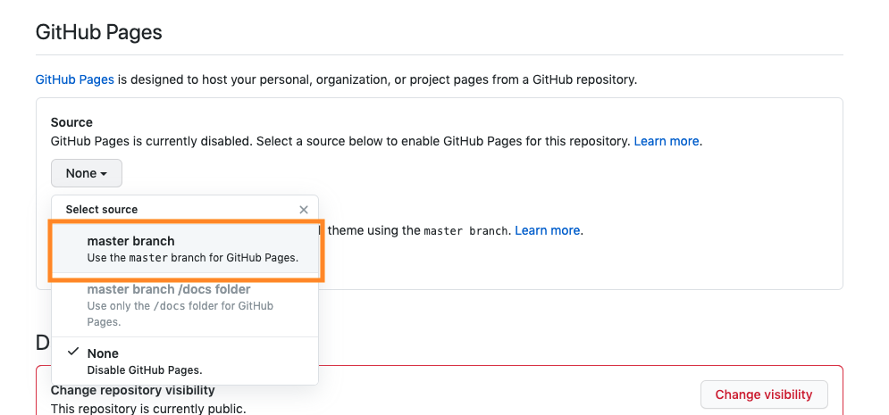 Github Pagesにデプロイする Githubpages Qiita