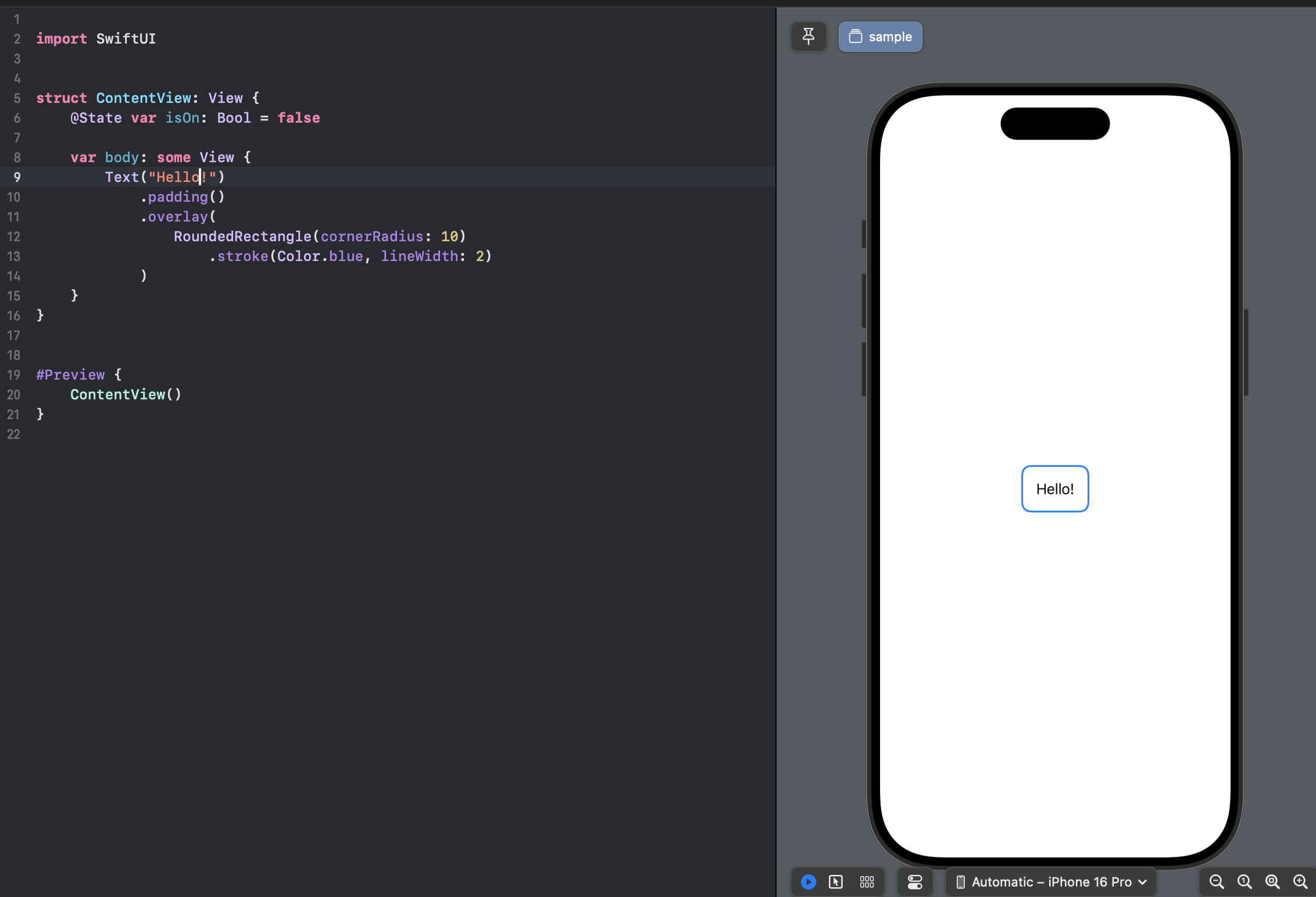 SwiftUIのbackgroundとoverlayの使い方を簡単に解説してみました！ #Swift - Qiita