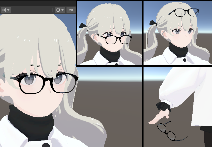 【VRChat】頭に追従しているときだけ自分目線から見えなくする【VRC Head Chop】 #Unity - Qiita