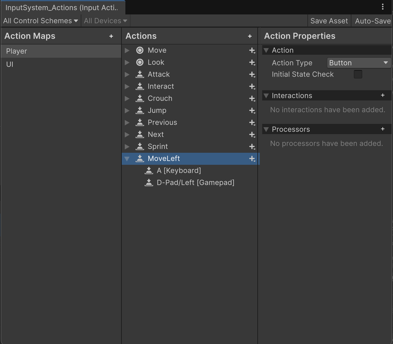 【Unity 初心者】InputSystem - プレイヤーの入力方法と入力状態の管理について - #C# - Qiita
