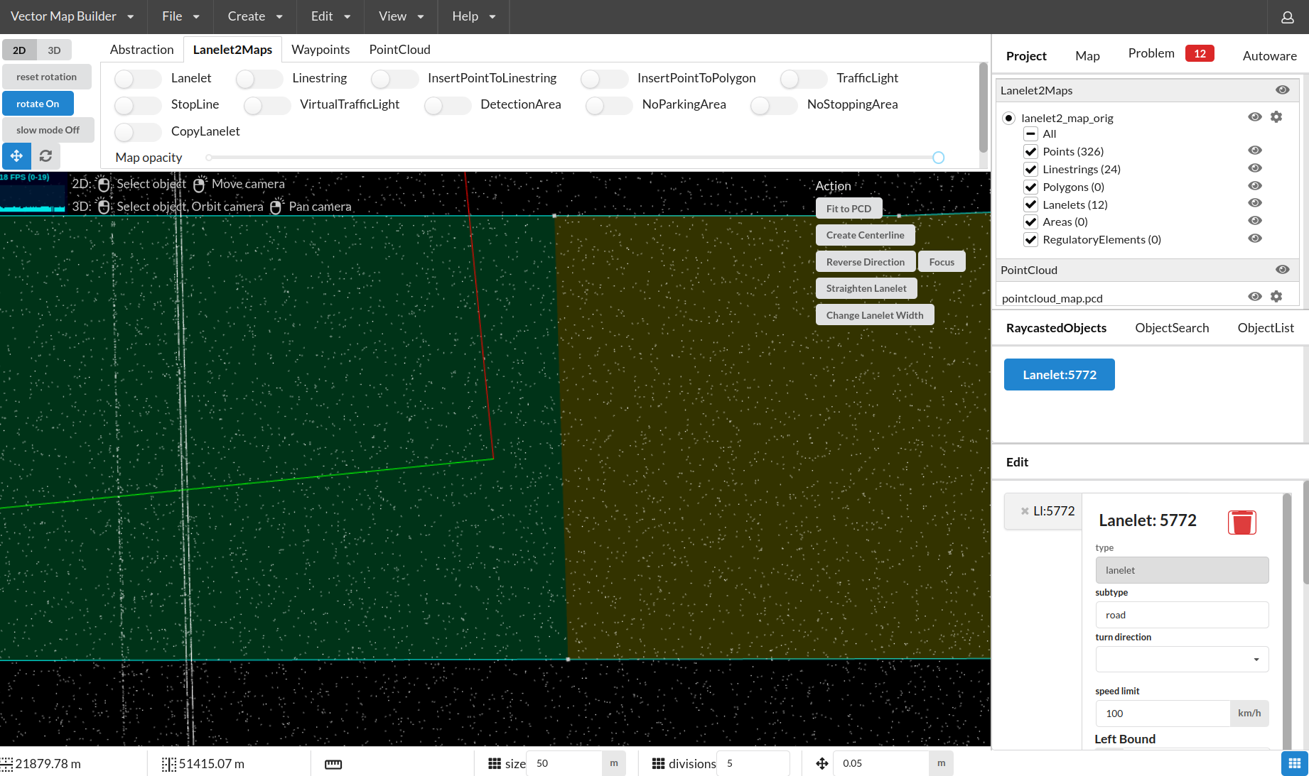 Vector Map Builderでlanelet2 mapを編集してみる [aichallenge2023-racing ] # ...