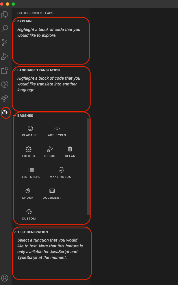 GitHub Copilot Labsを使ってみた #VSCode - Qiita