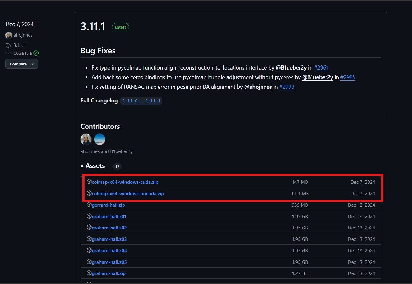 COLMAPのインストール方法 #COLMAP - Qiita