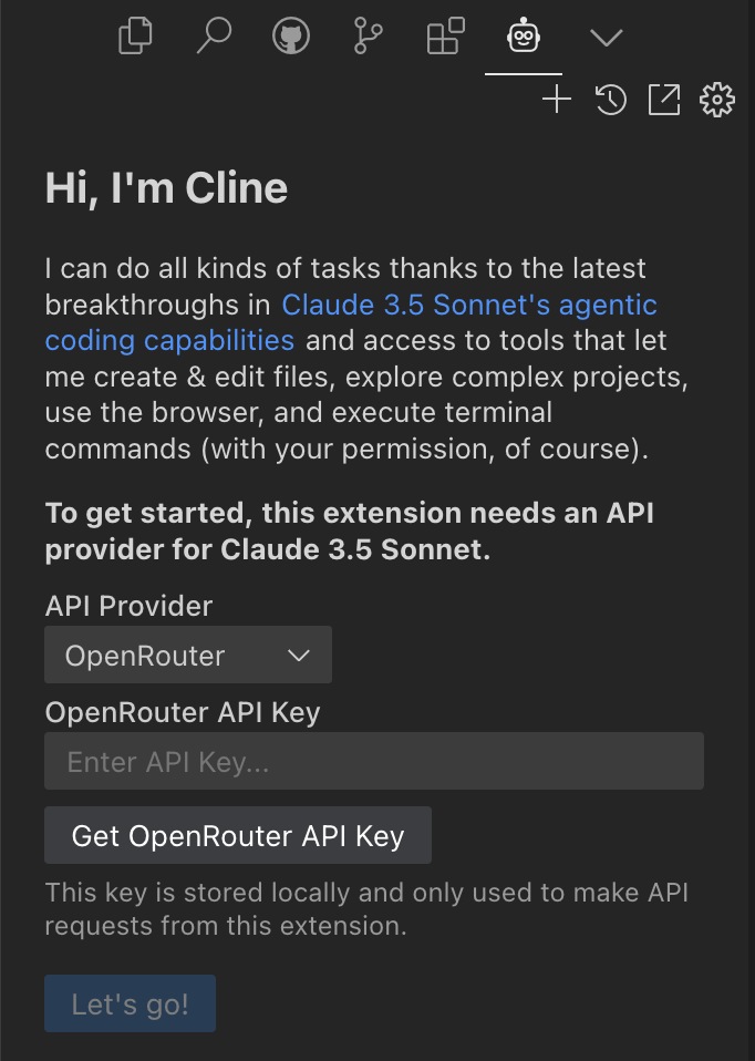 Cursor: AI開発アシスタント Clineを導入する手順 #LLM - Qiita