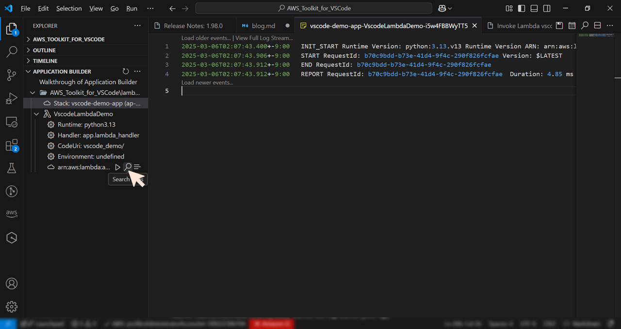 【AWS】『AWS Toolkit for VSCode』でLambda開発してみよう！ #Python - Qiita