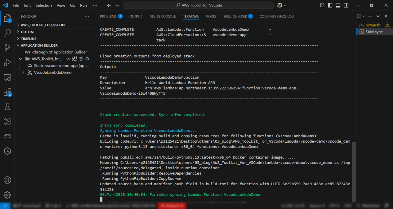 【AWS】『AWS Toolkit for VSCode』でLambda開発してみよう！ #Python - Qiita