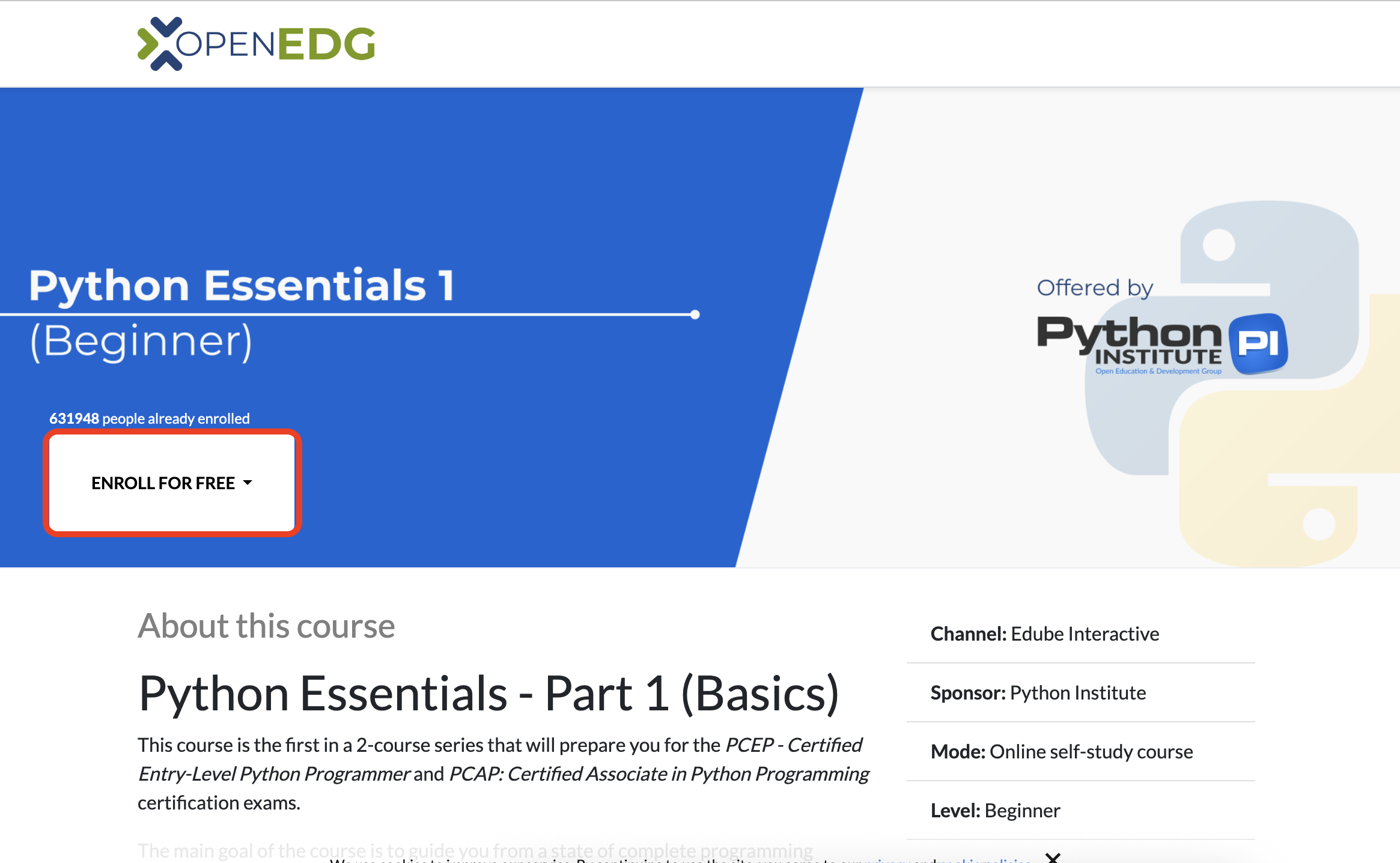 プログラミング未経験から1ヶ月半でPython国際資格「PCEP」に合格した勉強方法 #初心者 - Qiita