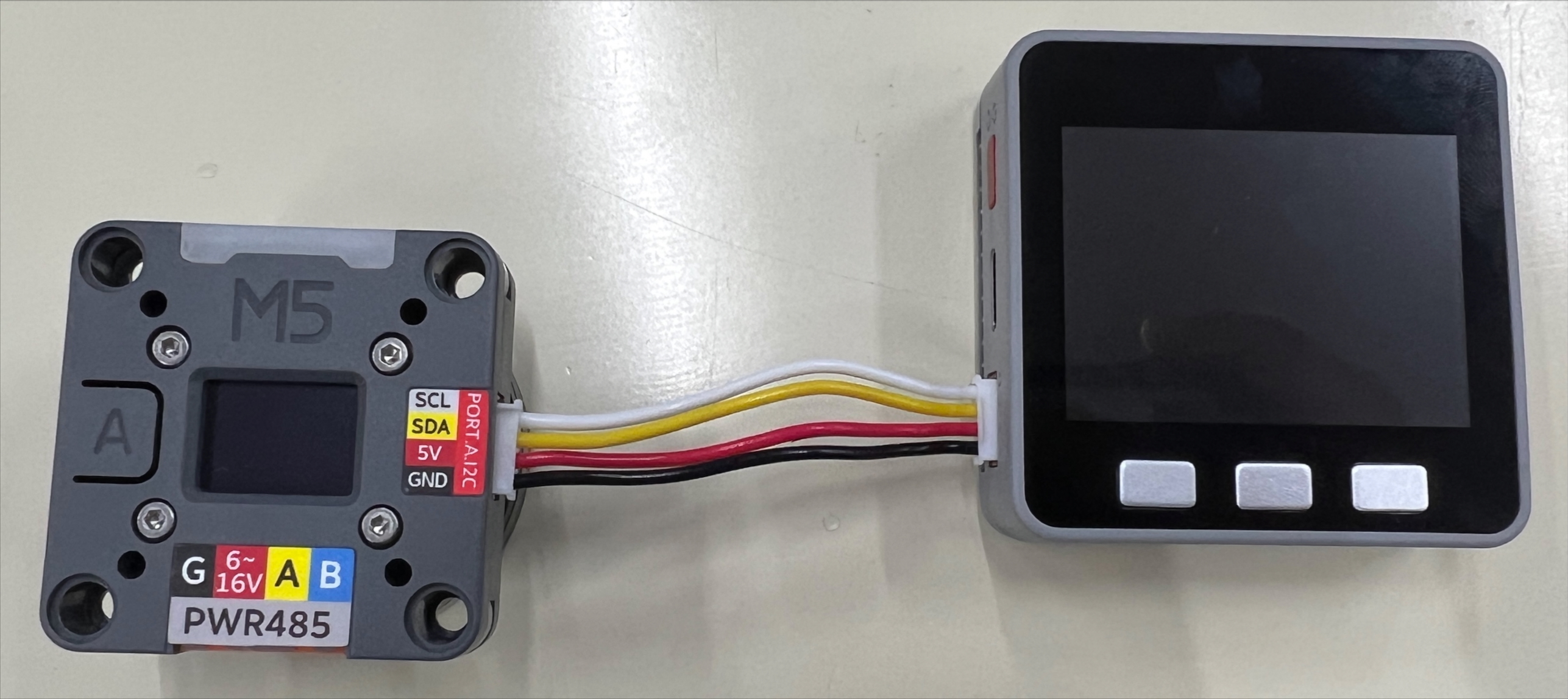 M5Stack(MicroPython)を用いたI2C通信によるRoller485の制御 #M5stack - Qiita