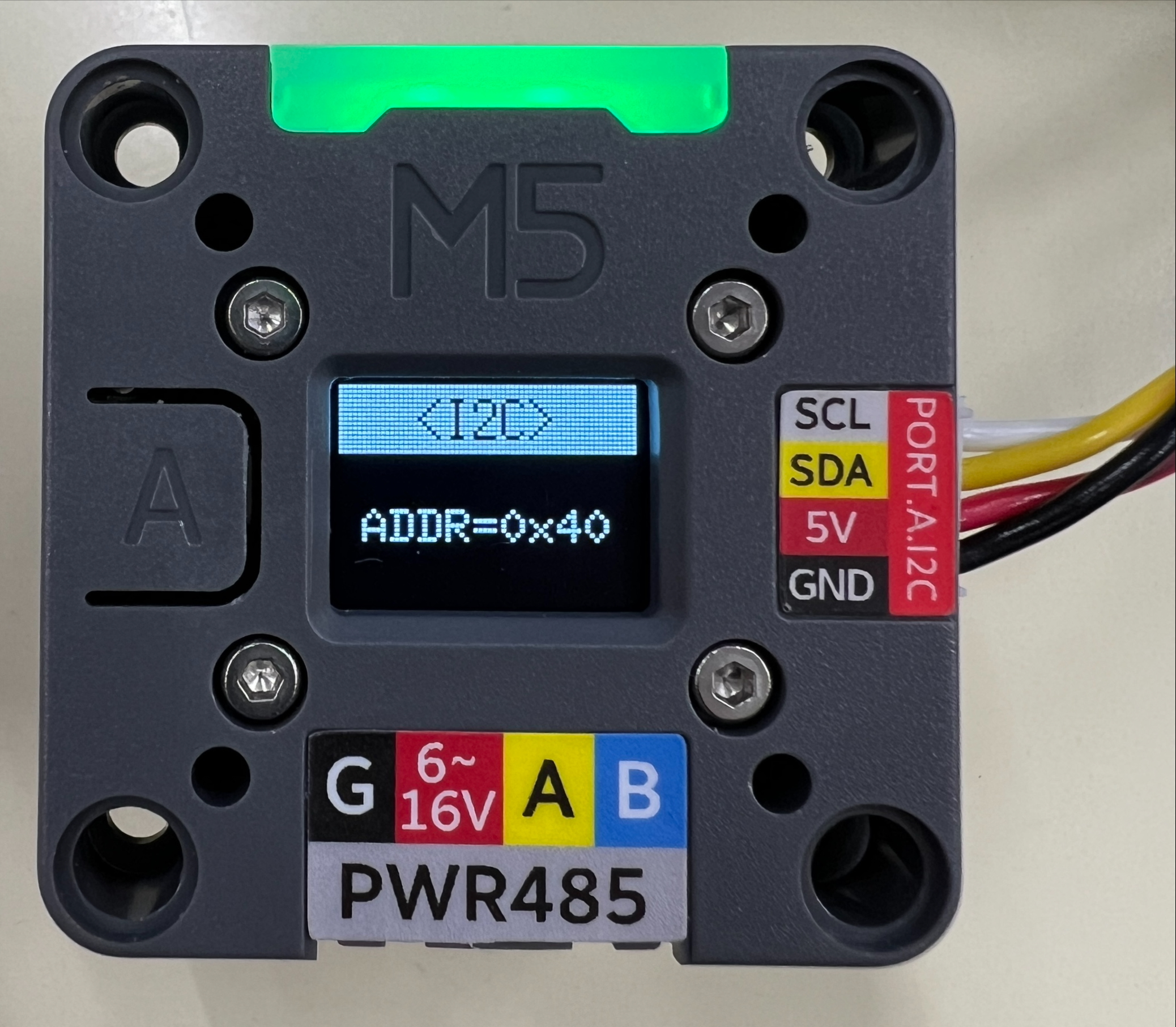 M5Stack(MicroPython)を用いたI2C通信によるRoller485の制御 #M5stack - Qiita