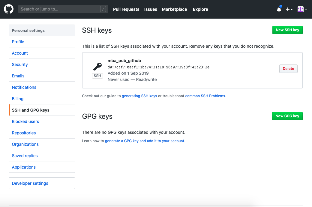 GithubにSSH鍵登録 #GitHub - Qiita