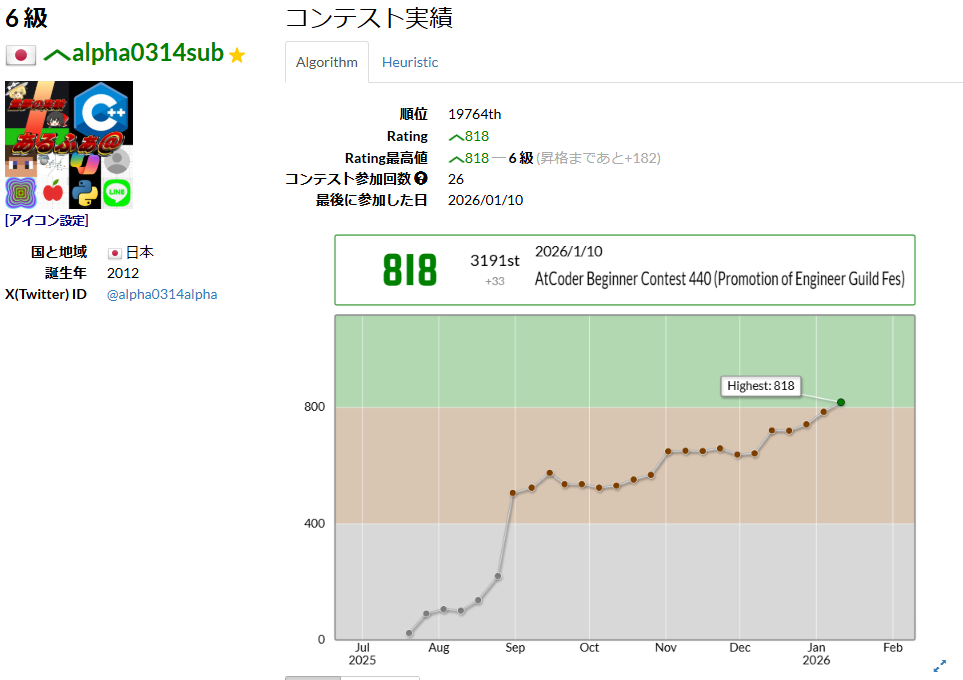 ABC440の記録 #Python - Qiita