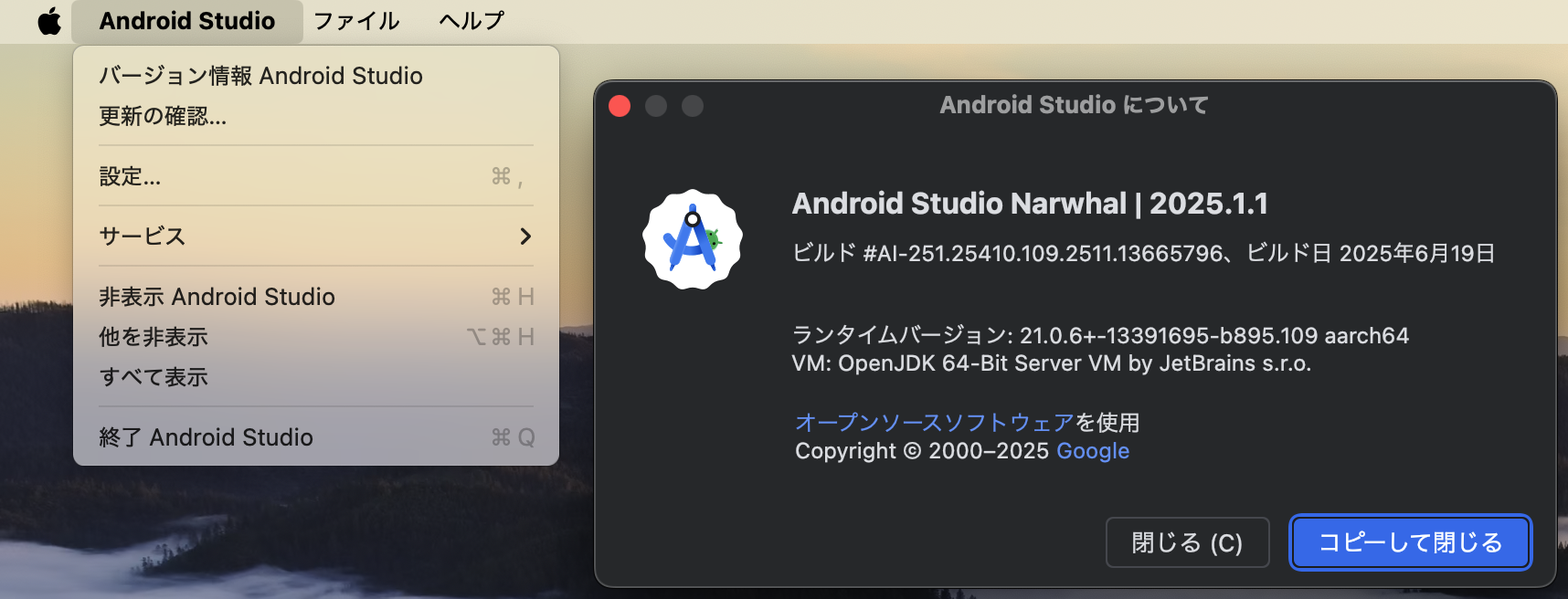 【2025年版】Android Studio 日本語化（M1 Mac） #AndroidStudio - Qiita