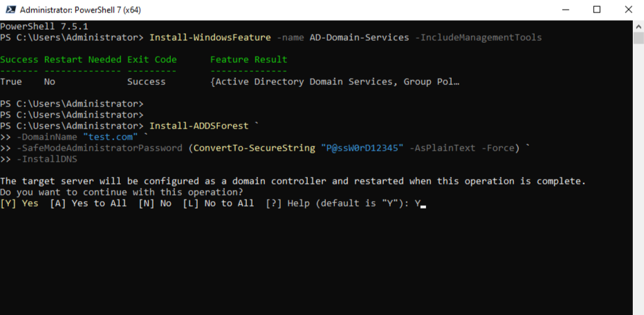 ActiveDirectory構築、ADユーザー作成を実施する（PowerShell） #AWS - Qiita