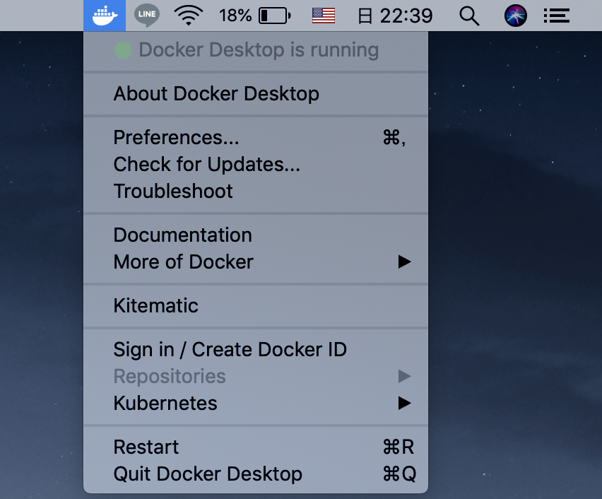 Dockerのhello Worldが出来なかった時のメモ Docker Qiita