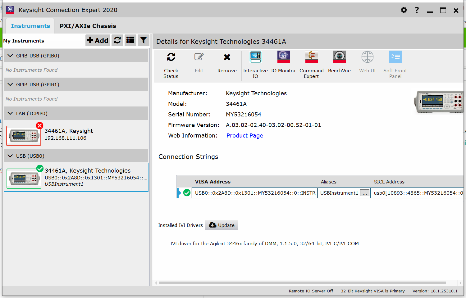 Keysight DMM 34461Aから電圧を読み込んでグラフを描く① #MATLAB - Qiita
