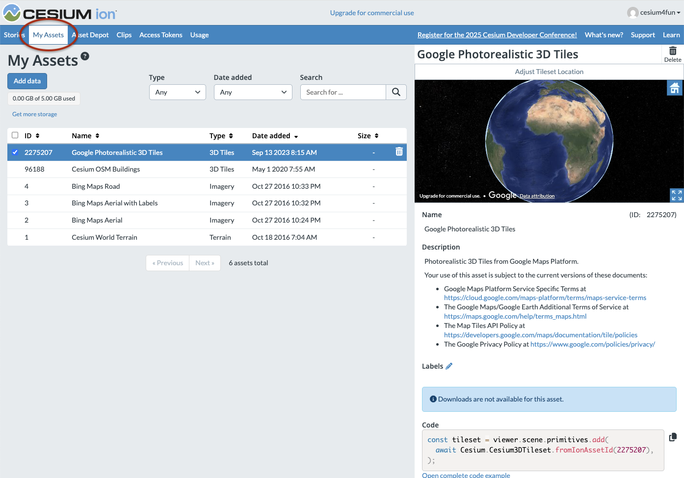 Sandcastleで始めるCESIUM ion 超入門（連載 第2回） #初心者 - Qiita