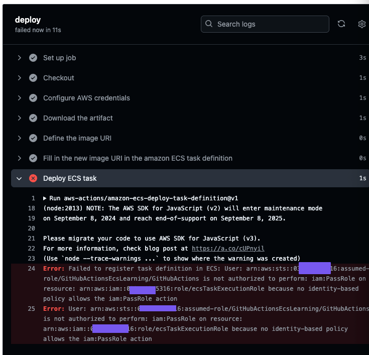 GitHub ActionsでECSに自動デプロイする [ 備忘録 ] #AWS - Qiita
